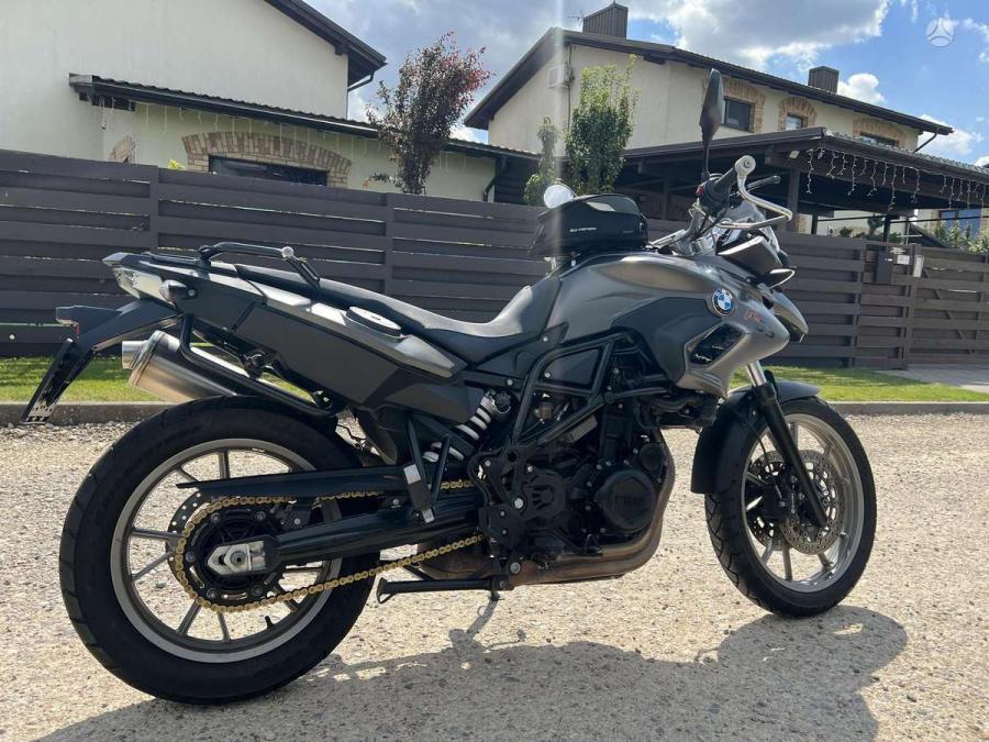 Grey BMW F 700GS 2013 in Vilnius, with an engine capacity of 0.80 L and mileage of 41 thousand km for 4799 €, photo 8 on AUTOMOTO.COM.LV