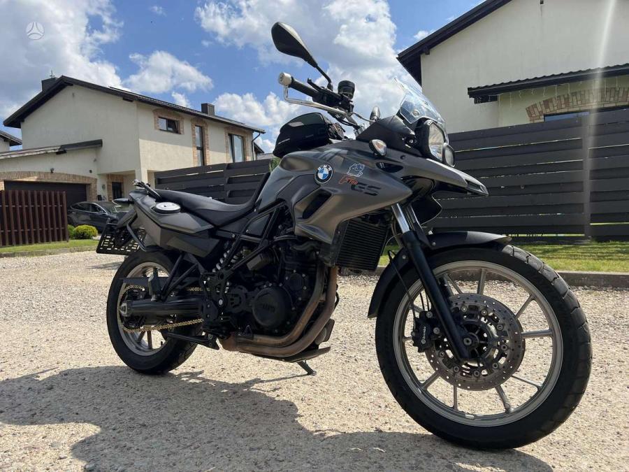 Grey BMW F 700GS 2013 in Vilnius, with an engine capacity of 0.80 L and mileage of 41 thousand km for 4799 €, photo 9 on AUTOMOTO.COM.LV