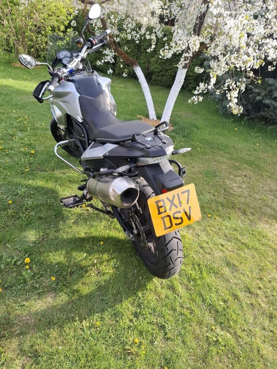 Серый БМВ F 700GS 2017 в Ионишкис, объемом двигателя 0.80 л и пробегом 28 тыс. км за 5000 €, фото 4 на AUTOMOTO.COM.LV