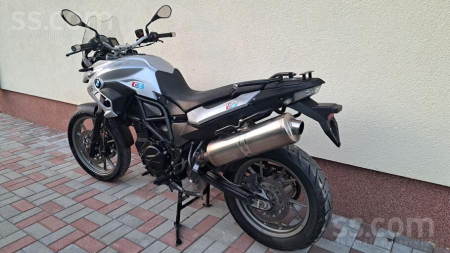 BMW F 700GS 2013 in Ogre, with an engine capacity of 0.80 L and mileage of 0 thousand km for 4350 €, photo 7 on AUTOMOTO.COM.LV