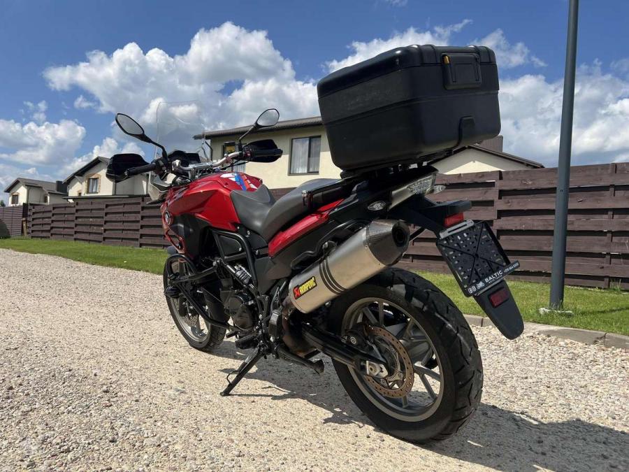 BMW F 700GS 2013 in Vilnius, with an engine capacity of 0.80 L and mileage of 30 thousand km for 4999 €, photo 5 on AUTOMOTO.COM.LV