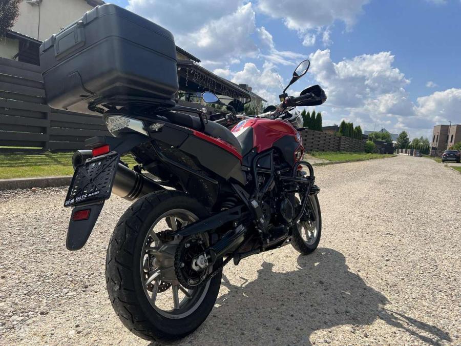 BMW F 700GS 2013 in Vilnius, with an engine capacity of 0.80 L and mileage of 30 thousand km for 4999 €, photo 7 on AUTOMOTO.COM.LV