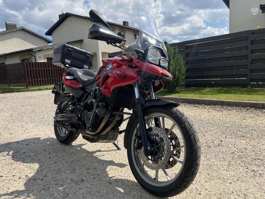 BMW F 700GS 2013 in Vilnius, with an engine capacity of 0.80 L and mileage of 30 thousand km for 4999 €, photo 10 on AUTOMOTO.COM.LV