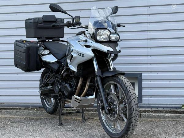 BMW F 700GS 2014 in Ukmerge, with an engine capacity of 0.80 L and mileage of 10 thousand km for 4850 €, photo 1 on AUTOMOTO.COM.LV