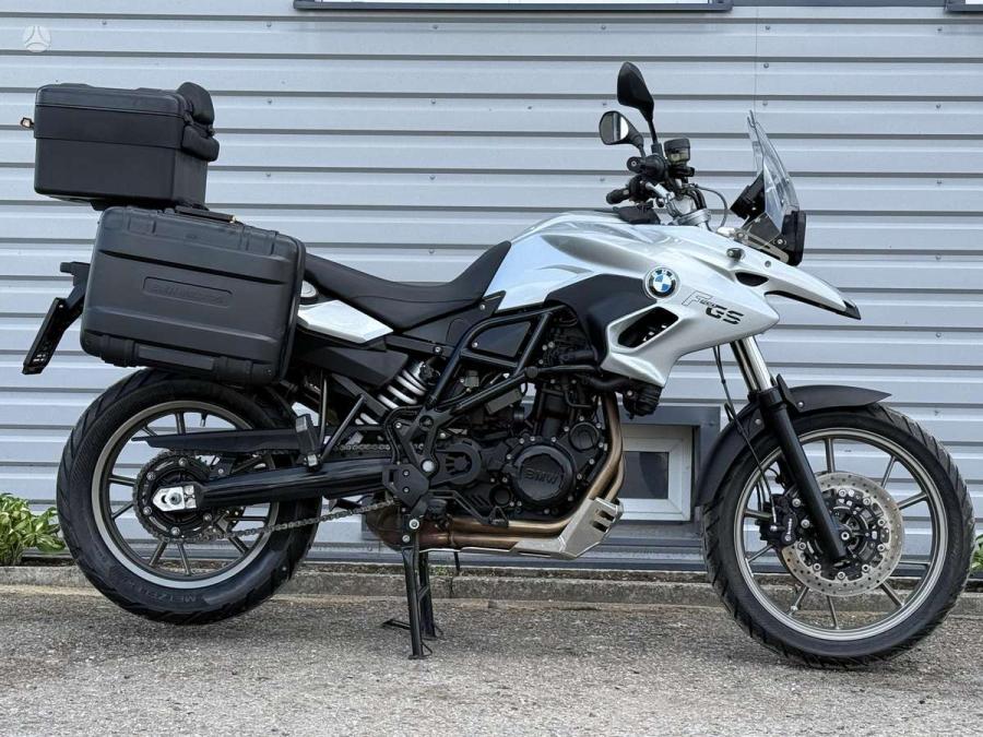 BMW F 700GS 2014 in Ukmerge, with an engine capacity of 0.80 L and mileage of 10 thousand km for 4850 €, photo 4 on AUTOMOTO.COM.LV