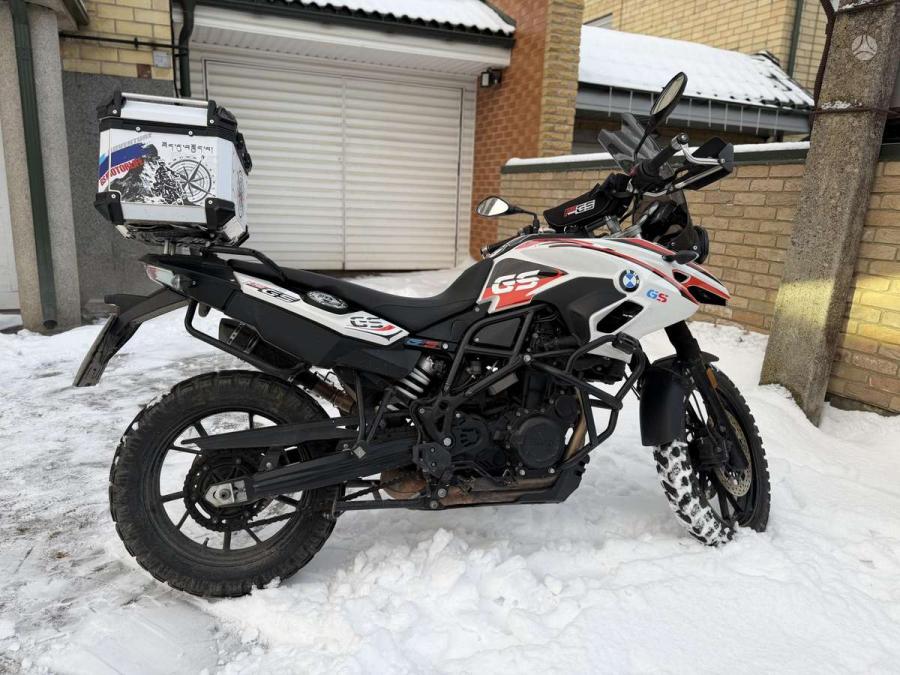 BMW F 700GS 2017 in Siauliai, with an engine capacity of 0.80 L and mileage of 32 thousand km for 6650 €, photo 2 on AUTOMOTO.COM.LV