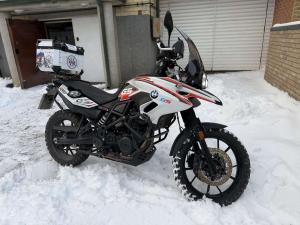 BMW F 700GS 2017 in Siauliai, with an engine capacity of 0.80 L and mileage of 32 thousand km for 6650 €, photo 3 on AUTOMOTO.COM.LV