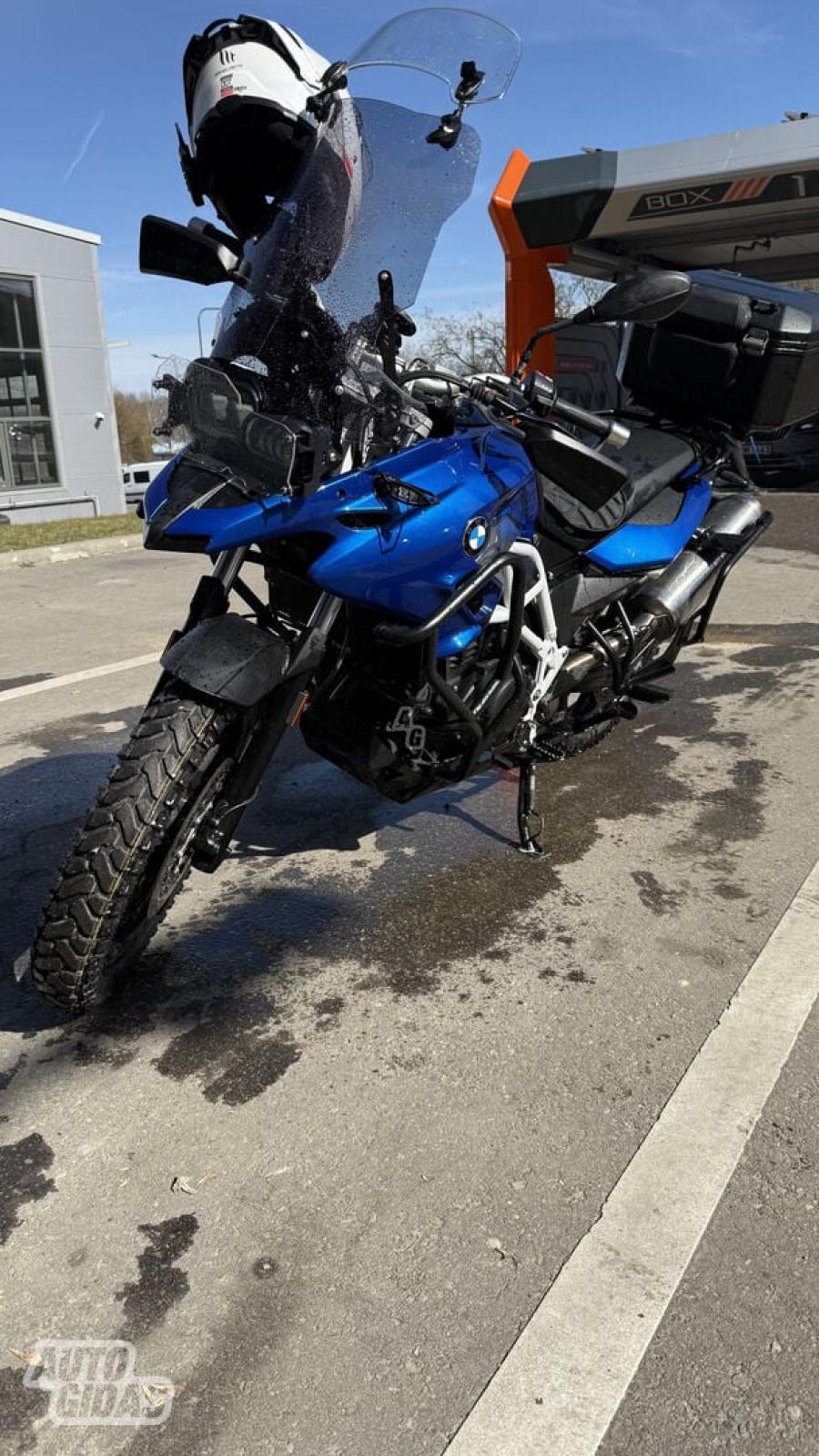BMW F 700GS 2017 in Vilnius, with an engine capacity of 0.80 L and mileage of 28 thousand km for 6700 €, photo 1 on AUTOMOTO.COM.LV
