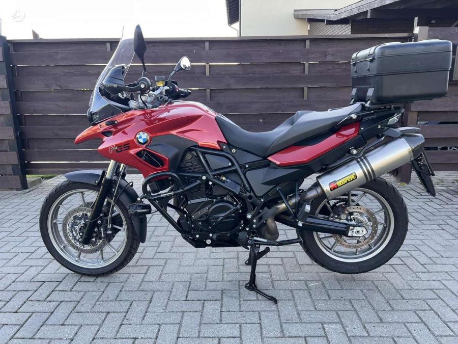Sarkans BMW F 700GS 2013 Viļņa, ar dzinēja tilpumu 0.80 L un nobraukumu 30 tūkst. km par 5200 €, foto 5 vietnē AUTOMOTO.COM.LV
