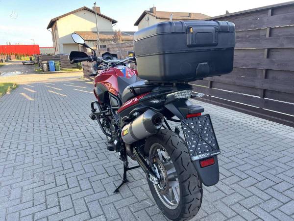 Красный БМВ F 700GS 2013 в Вильнюс, объемом двигателя 0.80 л и пробегом 30 тыс. км за 5200 €, фото 7 на AUTOMOTO.COM.LV