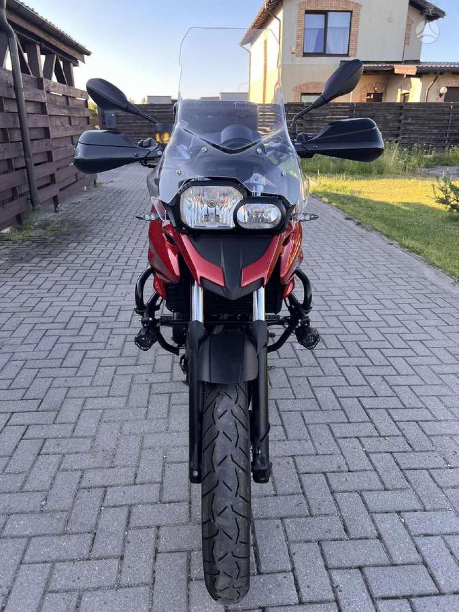 Sarkans BMW F 700GS 2013 Viļņa, ar dzinēja tilpumu 0.80 L un nobraukumu 30 tūkst. km par 5200 €, foto 16 vietnē AUTOMOTO.COM.LV