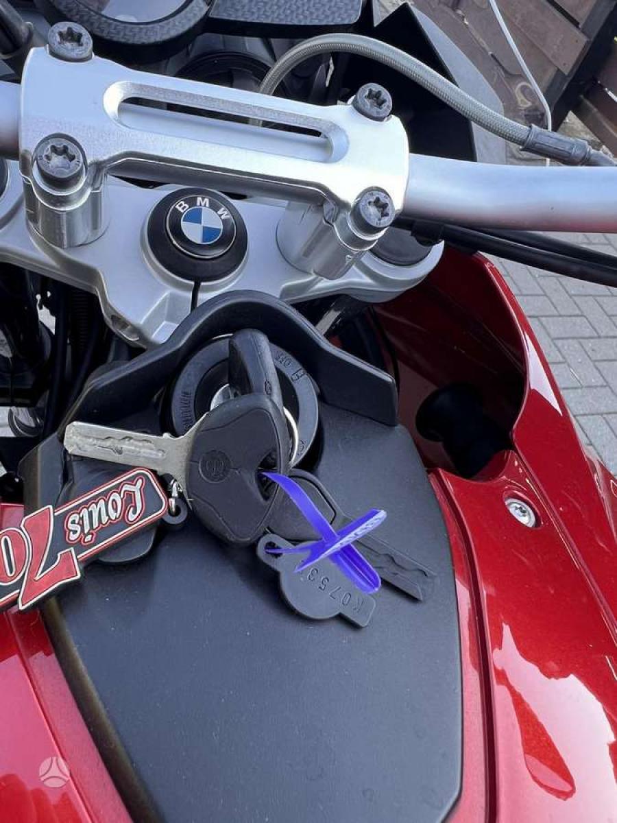 Sarkans BMW F 700GS 2013 Viļņa, ar dzinēja tilpumu 0.80 L un nobraukumu 30 tūkst. km par 5200 €, foto 24 vietnē AUTOMOTO.COM.LV