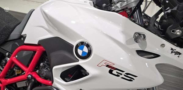 White BMW F 700GS 2017 in Siauliai, with an engine capacity of 0.80 L and mileage of 14 thousand km for 5900 €, photo 10 on AUTOMOTO.COM.LV