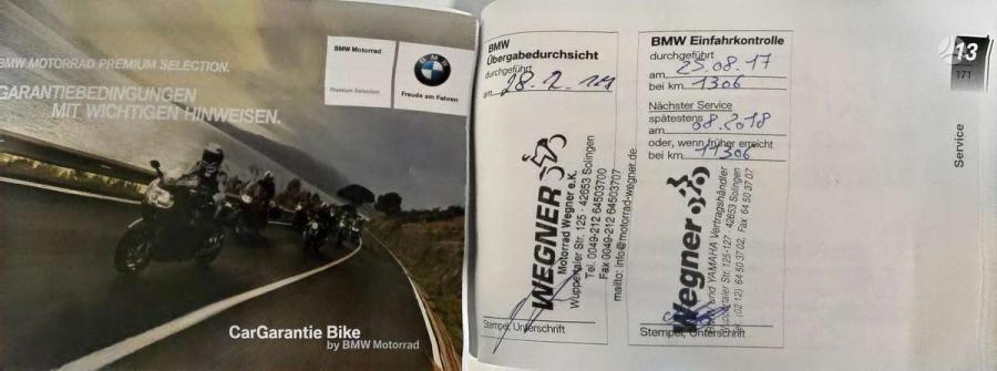 White BMW F 700GS 2017 in Siauliai, with an engine capacity of 0.80 L and mileage of 14 thousand km for 5900 €, photo 18 on AUTOMOTO.COM.LV