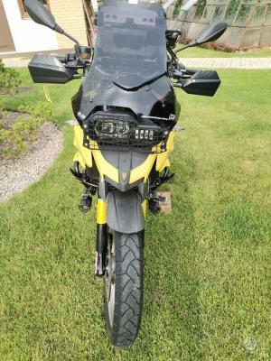 Yellow BMW F 700GS 2013 in Vilnius, with an engine capacity of 0.80 L and mileage of 58 thousand km for 5250 €, photo 3 on AUTOMOTO.COM.LV