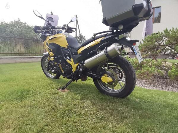 Желтый БМВ F 700GS 2013 в Вильнюс, объемом двигателя 0.80 л и пробегом 58 тыс. км за 5250 €, фото 4 на AUTOMOTO.COM.LV