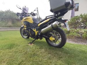 Yellow BMW F 700GS 2013 in Vilnius, with an engine capacity of 0.80 L and mileage of 58 thousand km for 5250 €, photo 5 on AUTOMOTO.COM.LV