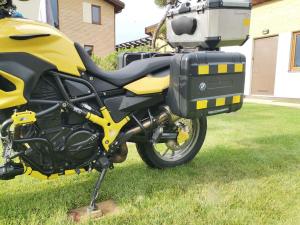 Yellow BMW F 700GS 2013 in Vilnius, with an engine capacity of 0.80 L and mileage of 58 thousand km for 5250 €, photo 33 on AUTOMOTO.COM.LV
