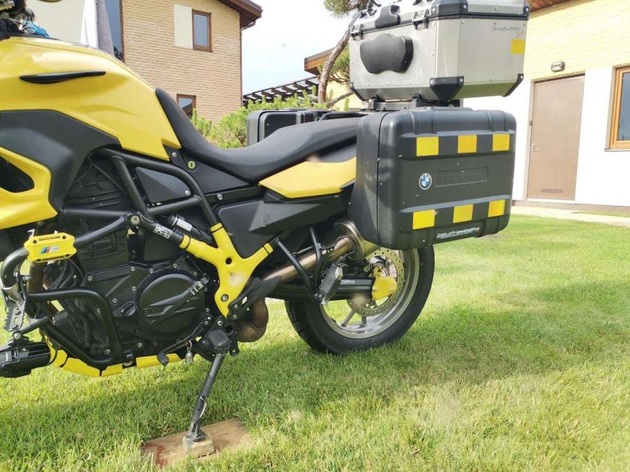 Yellow BMW F 700GS 2013 in Vilnius, with an engine capacity of 0.80 L and mileage of 58 thousand km for 5250 €, photo 33 on AUTOMOTO.COM.LV