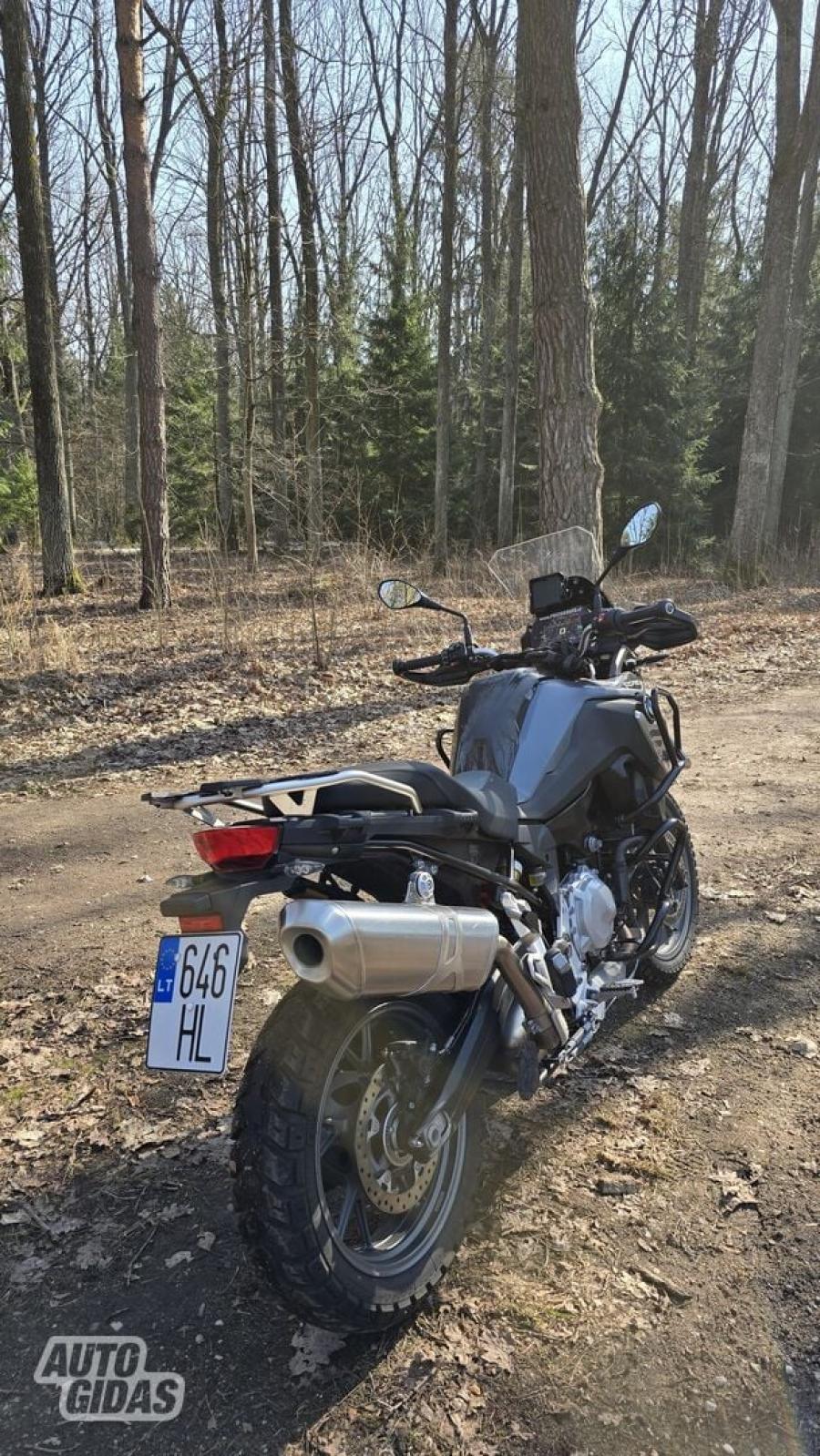 Черный БМВ F 750GS 2019 в Каунас, объемом двигателя 0.85 л и пробегом 11 тыс. км за 8500 €, фото 5 на AUTOMOTO.COM.LV