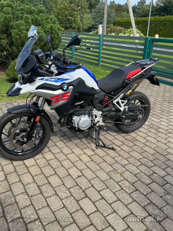 BMW F 750GS 2024 in Tallinn, with an engine capacity of 0.85 L and mileage of 8 thousand km for 9450 €, photo 1 on AUTOMOTO.COM.LV