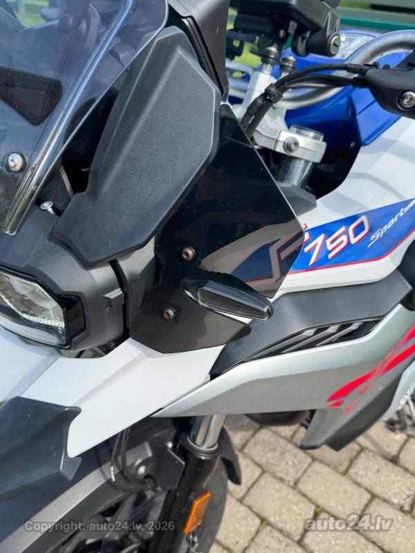 BMW F 750GS 2024 in Tallinn, with an engine capacity of 0.85 L and mileage of 8 thousand km for 9450 €, photo 7 on AUTOMOTO.COM.LV