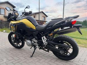 Yellow BMW F 750GS 2018 in Vilnius, with an engine capacity of 0.85 L and mileage of 66 thousand km for 7350 €, photo 4 on AUTOMOTO.COM.LV