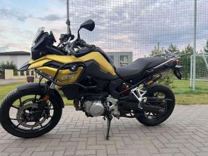 Yellow BMW F 750GS 2018 in Vilnius, with an engine capacity of 0.85 L and mileage of 66 thousand km for 7350 €, photo 5 on AUTOMOTO.COM.LV