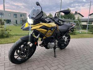 Yellow BMW F 750GS 2018 in Vilnius, with an engine capacity of 0.85 L and mileage of 66 thousand km for 7350 €, photo 6 on AUTOMOTO.COM.LV