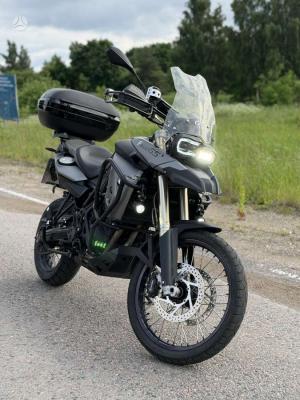 Black BMW F 800GS 2009 in Jonava, with an engine capacity of 0.80 L and mileage of 55 thousand km for 5200 €, photo  on AUTOMOTO.COM.LV