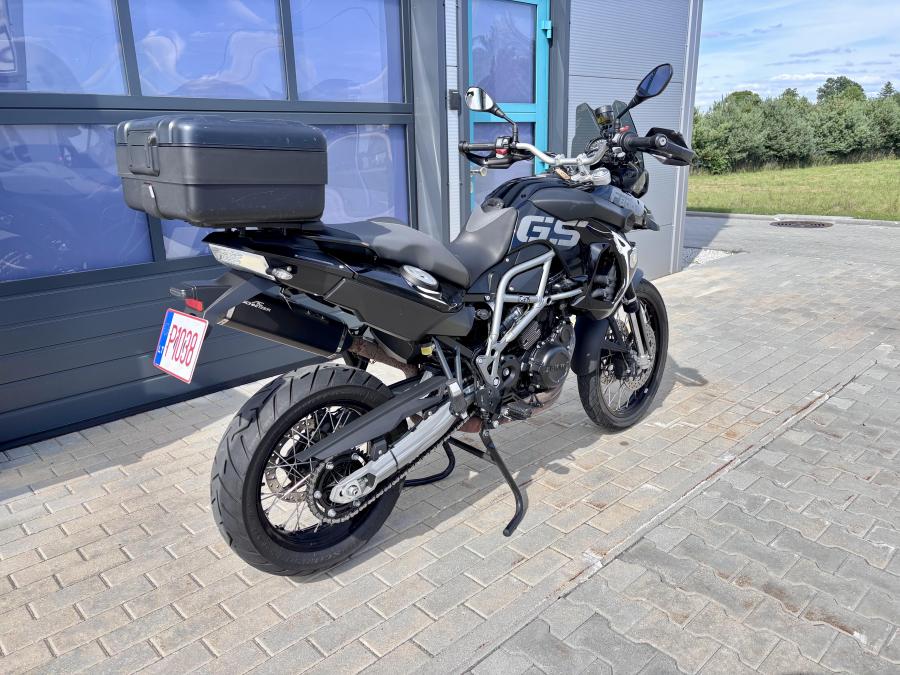 Black BMW F 800GS 2011 in Klaipeda, with an engine capacity of 8.00 L and mileage of 35 thousand km for 5000 €, photo 13 on AUTOMOTO.COM.LV