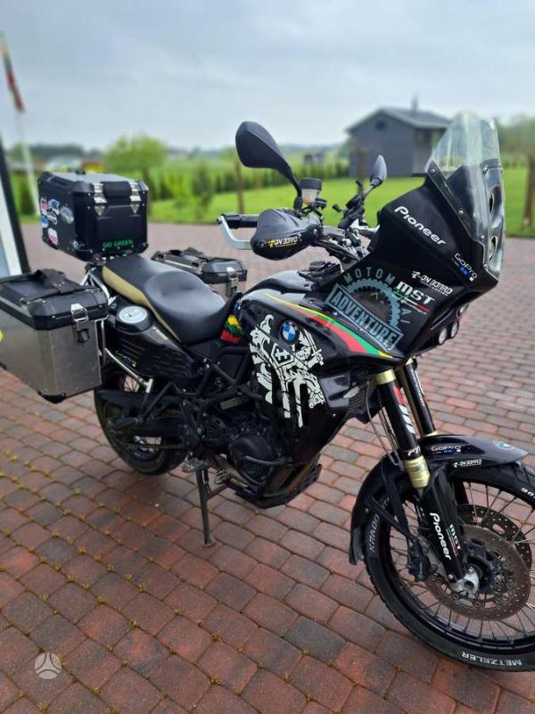 Черный БМВ F 800GS 2014 в Шяуляй, объемом двигателя 0.80 л и пробегом 34 тыс. км за 6200 €, фото 3 на AUTOMOTO.COM.LV