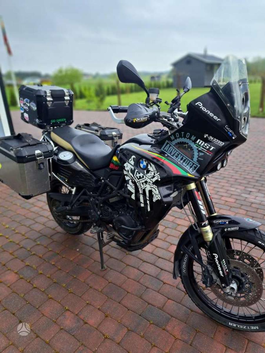 Черный БМВ F 800GS 2014 в Шяуляй, объемом двигателя 0.80 л и пробегом 34 тыс. км за 6200 €, фото 4 на AUTOMOTO.COM.LV