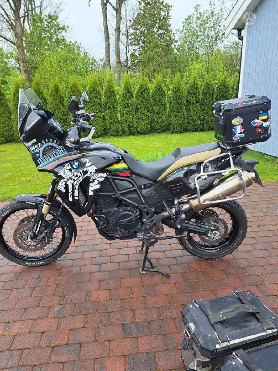 Черный БМВ F 800GS 2014 в Шяуляй, объемом двигателя 0.80 л и пробегом 34 тыс. км за 6200 €, фото 8 на AUTOMOTO.COM.LV