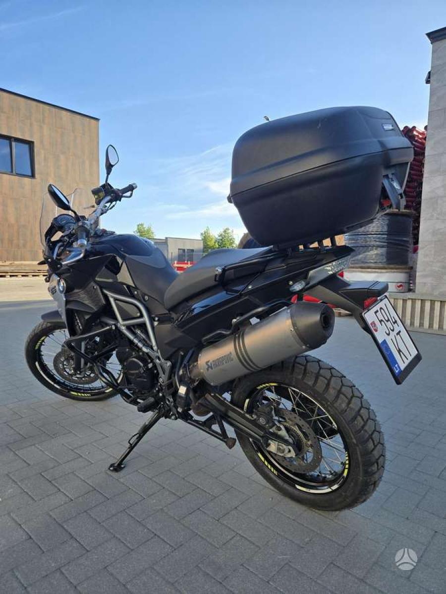 Черный БМВ F 800GS 2016 в Шилуте, объемом двигателя 0.80 л и пробегом 28 тыс. км за 7500 €, фото 10 на AUTOMOTO.COM.LV