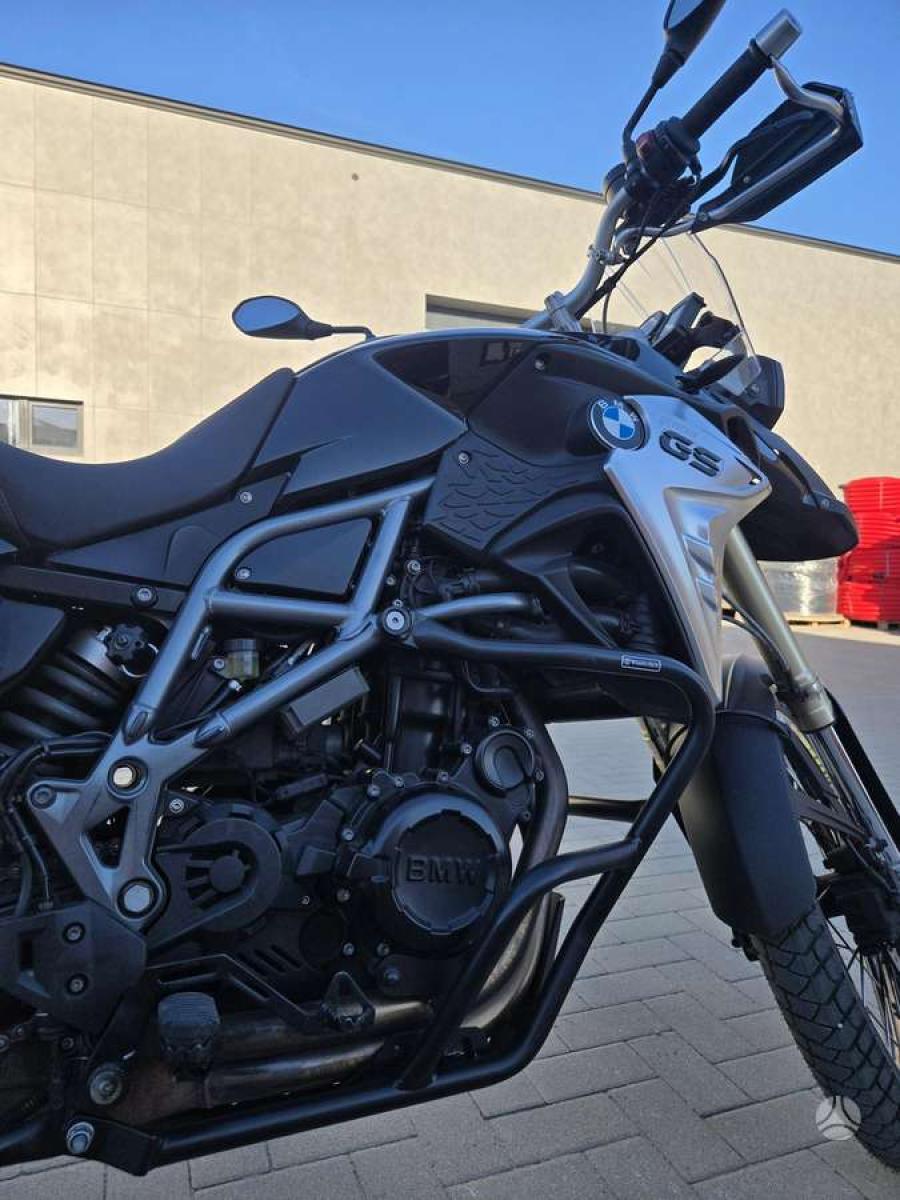 Черный БМВ F 800GS 2016 в Шилуте, объемом двигателя 0.80 л и пробегом 28 тыс. км за 7500 €, фото 15 на AUTOMOTO.COM.LV