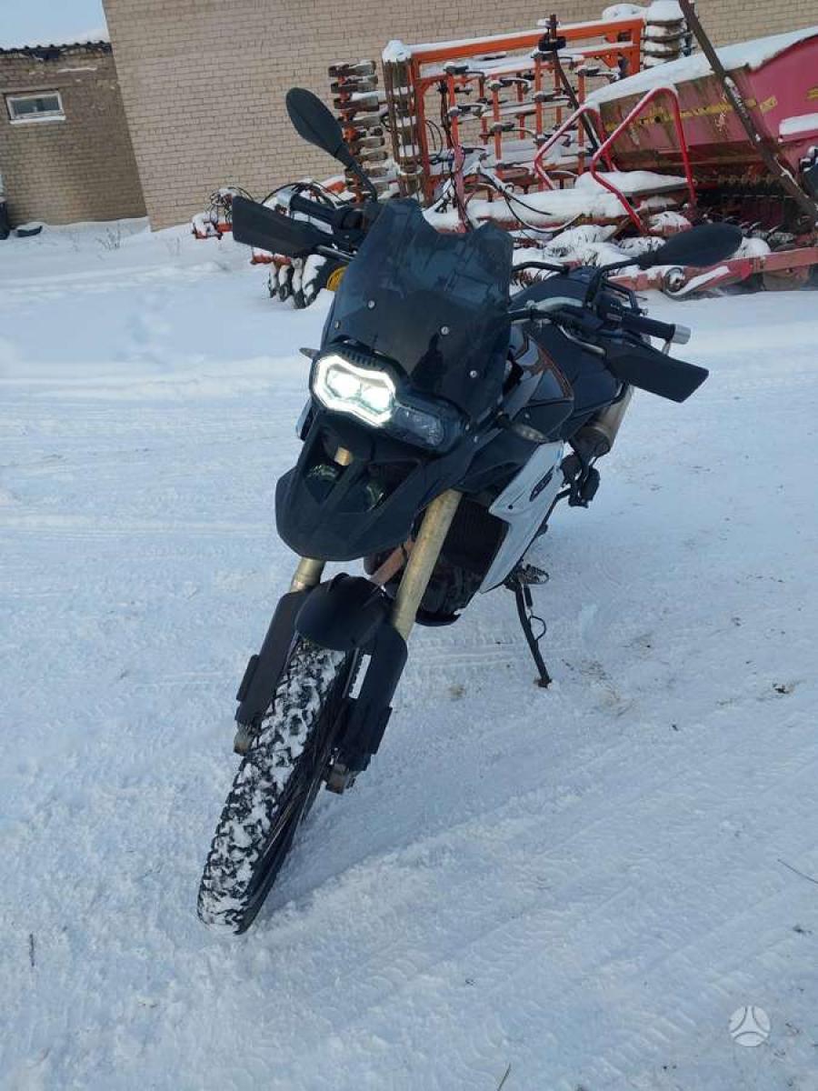 Melns BMW F 800GS 2018 Ignalina, ar dzinēja tilpumu 0.80 L un nobraukumu 113 tūkst. km par 6100 €, foto 1 vietnē AUTOMOTO.COM.LV