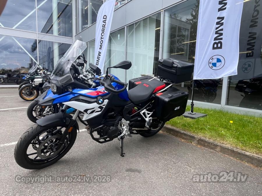 Blue BMW F 800GS 2024 in Tallinn, with an engine capacity of 0.90 L and mileage of 7 thousand km for 11900 €, photo 1 on AUTOMOTO.COM.LV