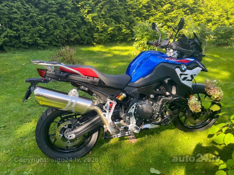Blue BMW F 800GS 2024 in Tallinn, with an engine capacity of 0.90 L and mileage of 7 thousand km for 11900 €, photo 7 on AUTOMOTO.COM.LV