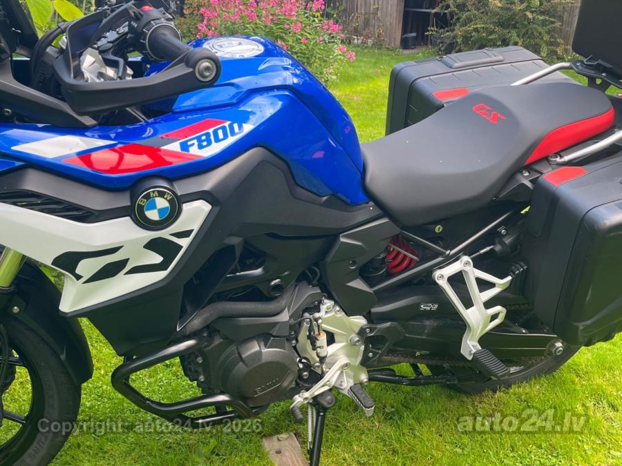Blue BMW F 800GS 2024 in Tallinn, with an engine capacity of 0.90 L and mileage of 7 thousand km for 11900 €, photo 13 on AUTOMOTO.COM.LV
