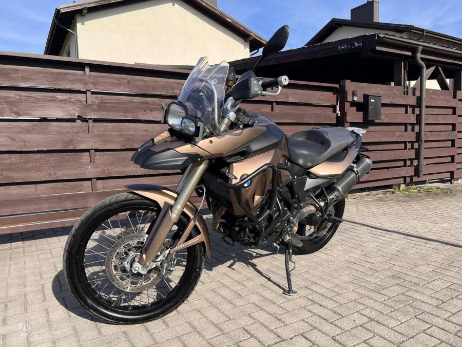 Brūns BMW F 800GS 2010 Viļņa, ar dzinēja tilpumu 0.80 L un nobraukumu 58 tūkst. km par 5100 €, foto 3 vietnē AUTOMOTO.COM.LV