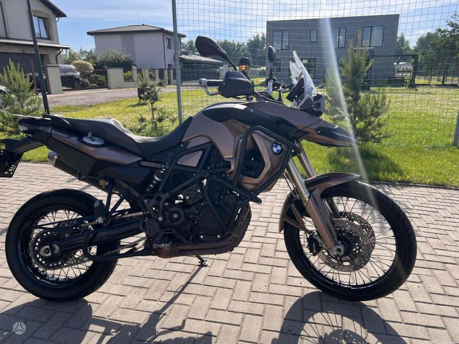 Brūns BMW F 800GS 2010 Viļņa, ar dzinēja tilpumu 0.80 L un nobraukumu 58 tūkst. km par 5100 €, foto 13 vietnē AUTOMOTO.COM.LV