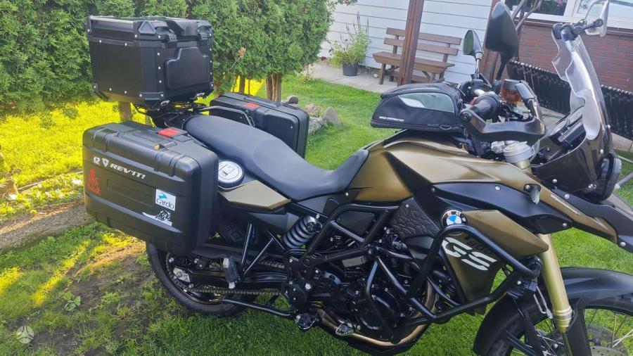 Коричневый БМВ F 800GS 2012 в Кретинга, объемом двигателя 0.80 л и пробегом 20 тыс. км за 7200 €, фото 5 на AUTOMOTO.COM.LV