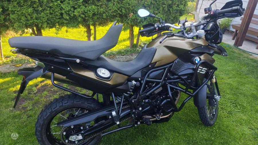 Коричневый БМВ F 800GS 2012 в Кретинга, объемом двигателя 0.80 л и пробегом 20 тыс. км за 7200 €, фото 11 на AUTOMOTO.COM.LV