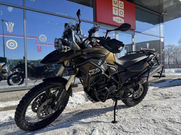 Brown BMW F 800GS 2014 in Vilnius, with an engine capacity of 0.80 L and mileage of 0 thousand km for 4999 €, photo 4 on AUTOMOTO.COM.LV