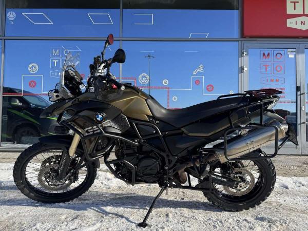 Brown BMW F 800GS 2014 in Vilnius, with an engine capacity of 0.80 L and mileage of 0 thousand km for 4999 €, photo 5 on AUTOMOTO.COM.LV