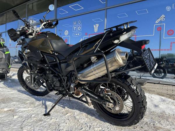Brown BMW F 800GS 2014 in Vilnius, with an engine capacity of 0.80 L and mileage of 0 thousand km for 4999 €, photo 6 on AUTOMOTO.COM.LV
