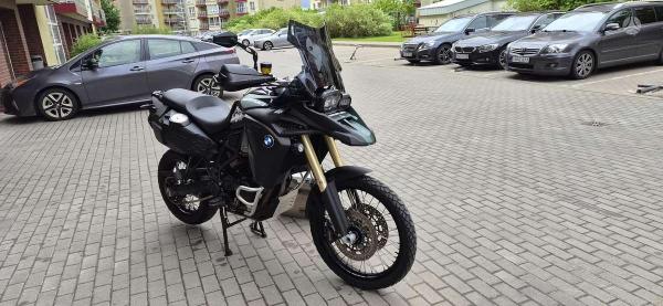 Green BMW F 800GS 2013 in Vilnius, with an engine capacity of 0.80 L and mileage of 60 thousand km for 6400 €, photo 5 on AUTOMOTO.COM.LV
