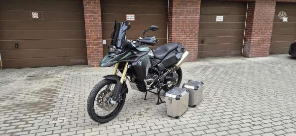 Zaļš BMW F 800GS 2013 Viļņa, ar dzinēja tilpumu 0.80 L un nobraukumu 60 tūkst. km par 6400 €, foto 1 vietnē AUTOMOTO.COM.LV