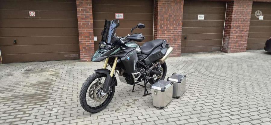Zaļš BMW F 800GS 2013 Viļņa, ar dzinēja tilpumu 0.80 L un nobraukumu 60 tūkst. km par 6400 €, foto 1 vietnē AUTOMOTO.COM.LV